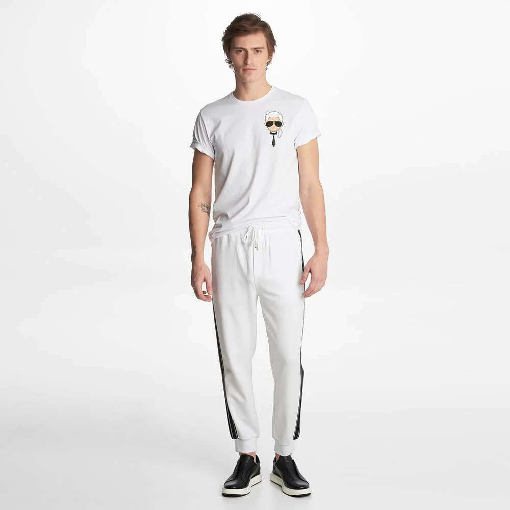 KARL LAGERFELD PARIS MENS CLASSIC KARL CHARACTER T-SHIRT - Branded ...