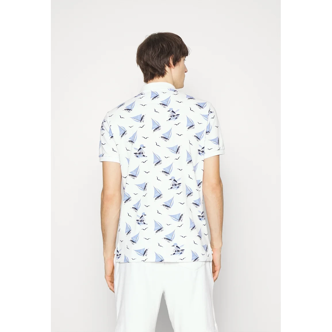 RALPH LAUREN SAILBOAT SKIPPER BEARWAIIAN MESH POLO SHIRT - Branded ...