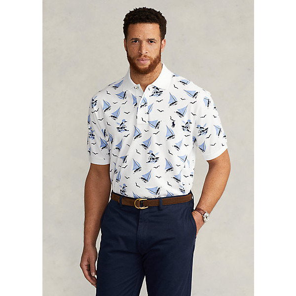 RALPH LAUREN SAILBOAT SKIPPER BEARWAIIAN MESH POLO SHIRT - Branded ...