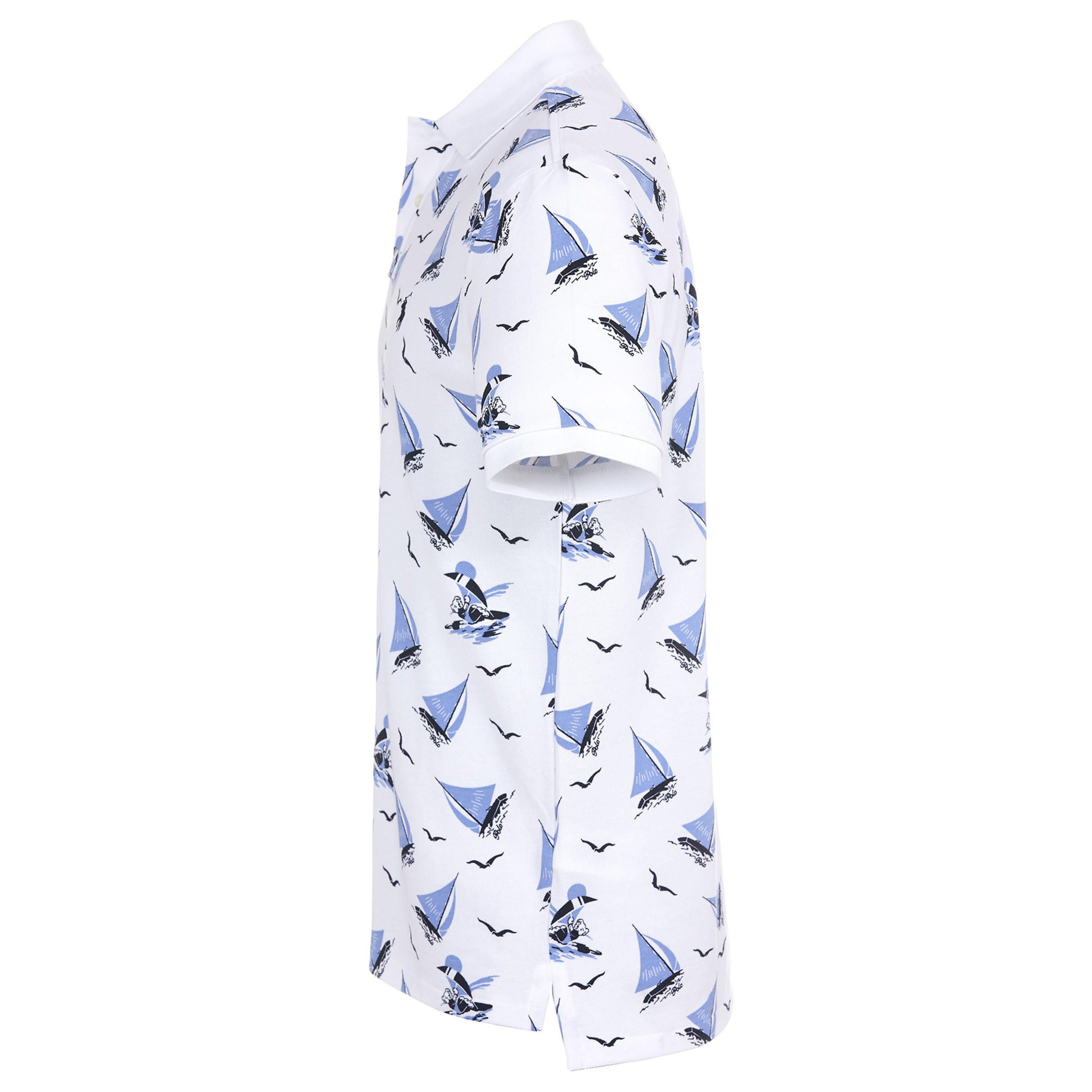 RALPH LAUREN SAILBOAT SKIPPER BEARWAIIAN MESH POLO SHIRT - Branded ...